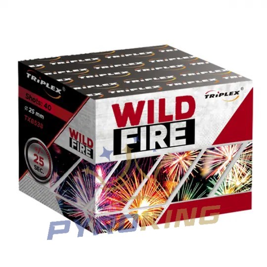 TXB538 WILD FIRE 40 s 25mm - Triplex - PyroKing
